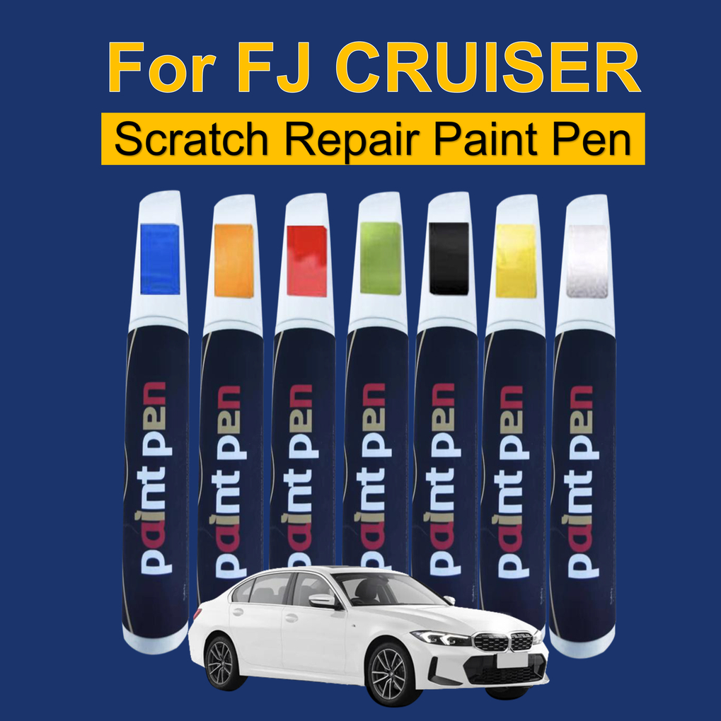 TOYOTA FJ CRUISER 》Fix car scratches pen Acrylic touch-up pen Clear ...