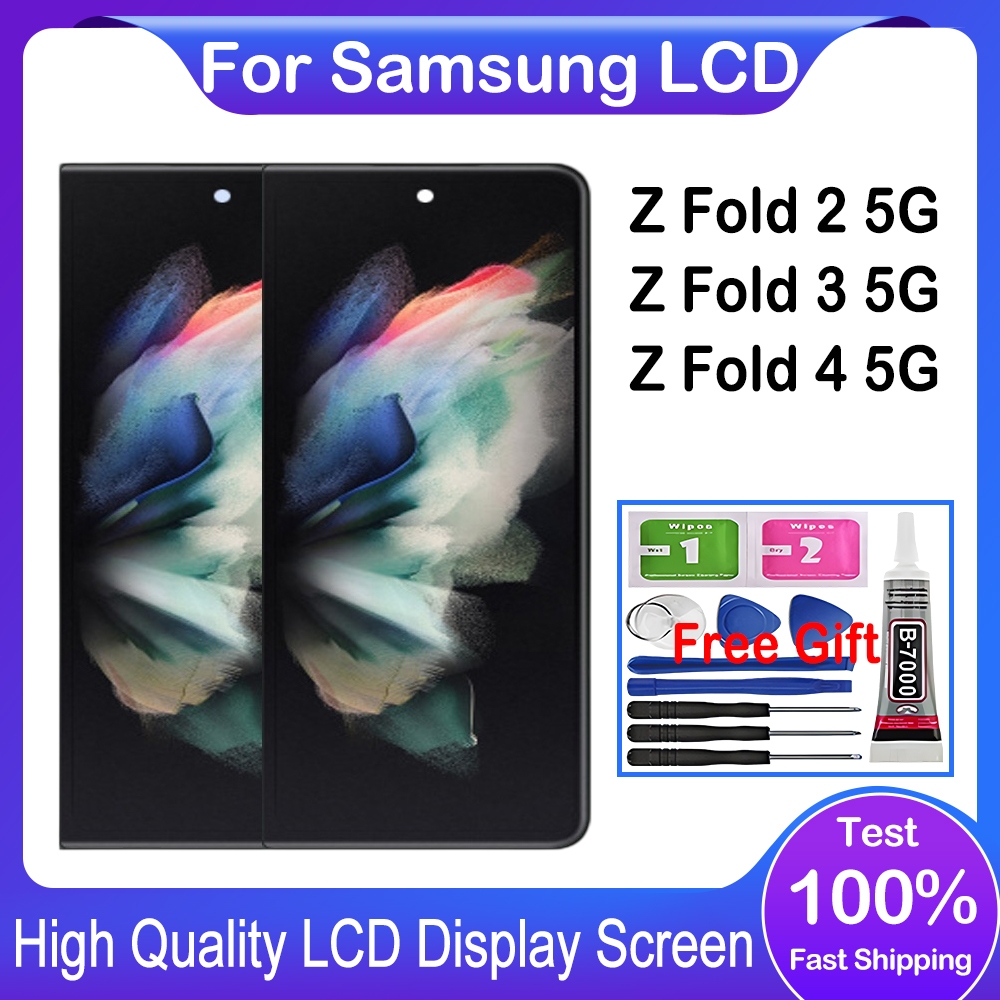 For AMOLED Samsung Galaxy Z Fold 2 5G Z Fold 3 5G Z Fold 4 5G LCD ...