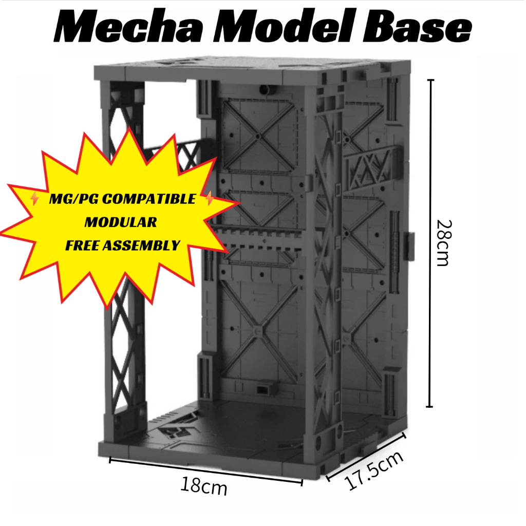 Industrial Hangar Scene - MG/PG(1/100 1/60)Universal - Modular ...