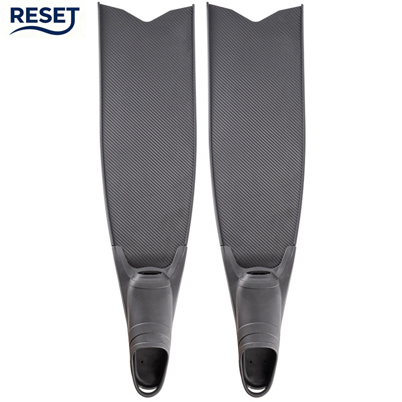 RESET Full Pocket Long Blade Diving Fins for Freediving and ...