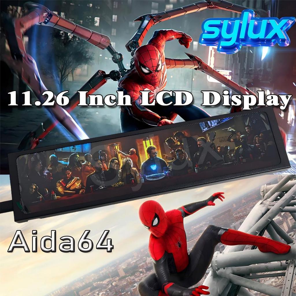 11.26 Inch Portable LCD Monitor 1920x440 For PC Case DIY / Aida64 / Laptop Secondary Monitor ...