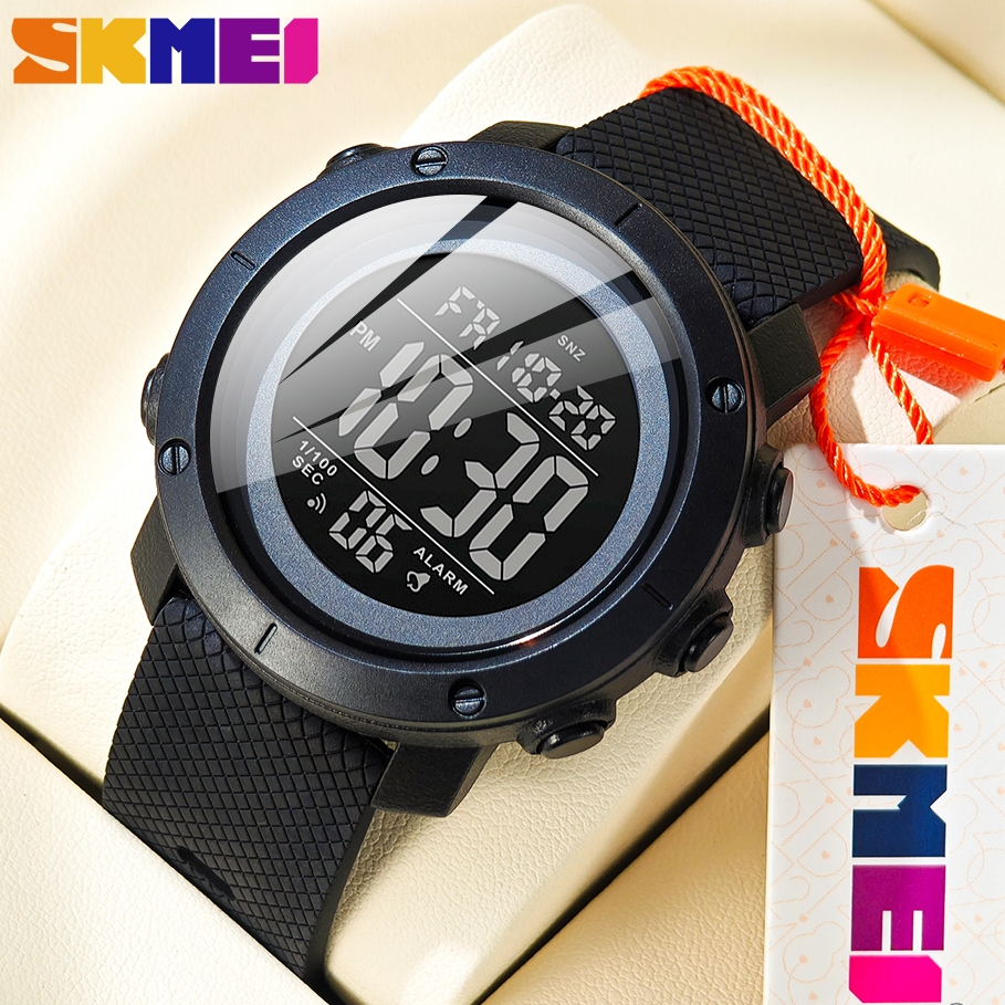 SKMEI Watch for Men Digital Movement Men Watch 50M Waterproof EL ...