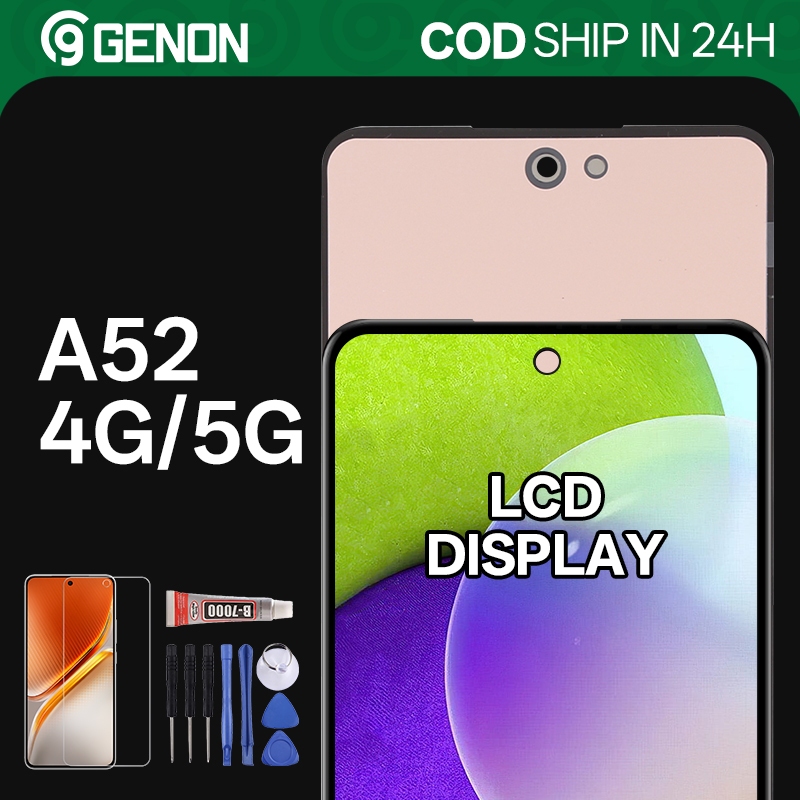 Genon LCD for Samsung Galaxy A52 4G / A52 5G LCD Display Touch Screen ...