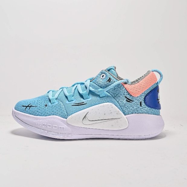 Hyperdunk X low EP Actual Combat Basketball Shoes Light Blue Pink ...