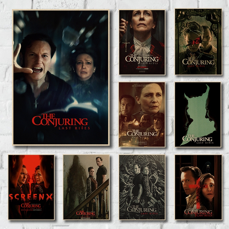 The Conjuring Last Rites Trending Movie Posters Mystery Dorm Room Cafe ...