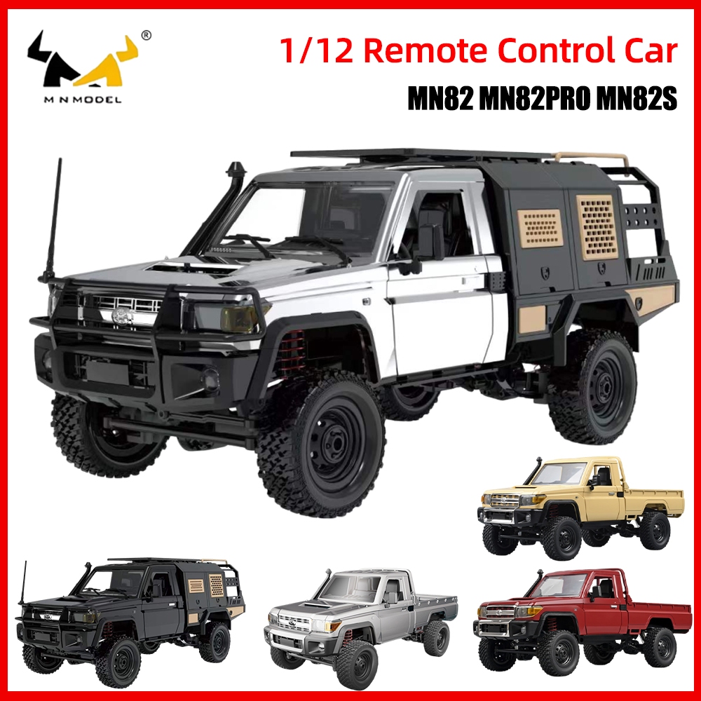 MN82-S LC79 MN82 Pro 1/12 Full Scale Rc Pickup Truck Four-Wheel Drive Climbing Car Remote ...