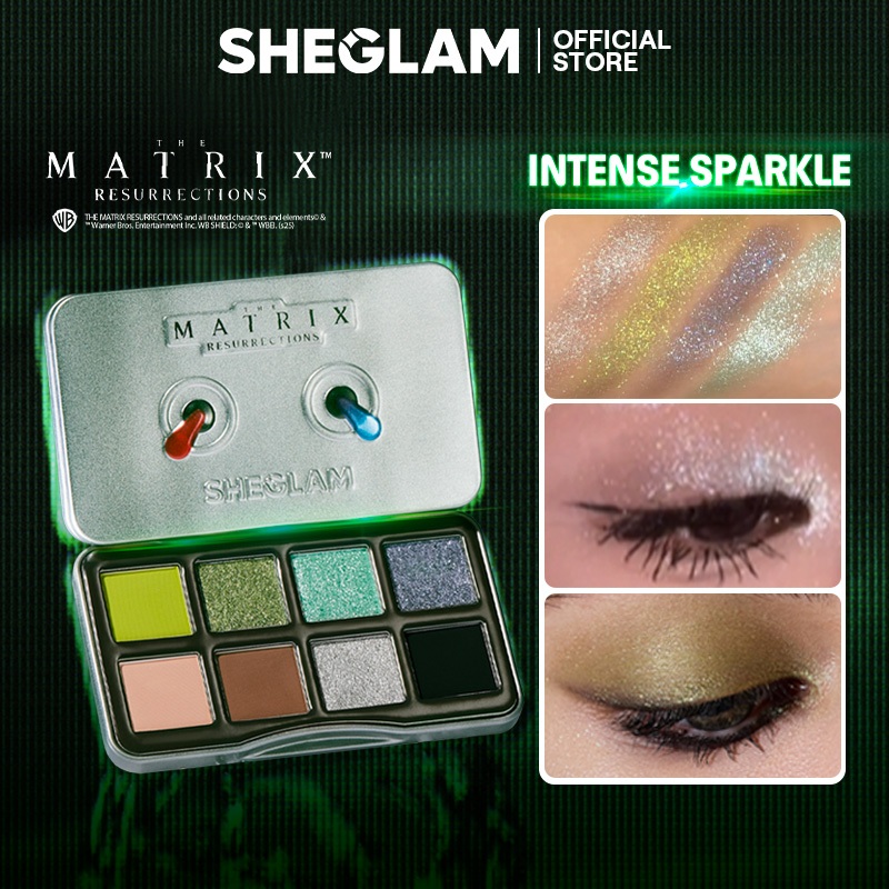 The Matrix Resurrections 丨 SHEGLAM Prophecy Palette | Shopee Philippines