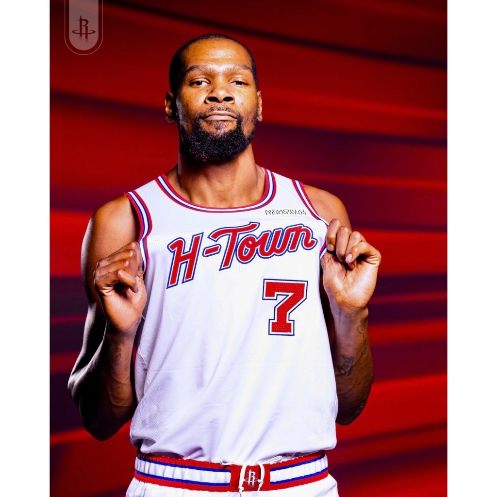Houston Rockets 2025 City Edition Durant Jersey Style Tank Top ...