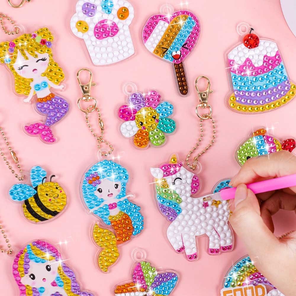DIY Keychain Kids Education Toy Gift Box Set Let Children Stop Playing ...