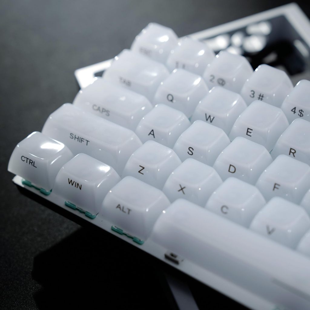 Jelly Ceramic Style 115 Keys Transparent Side Printed MDA Profile PC ...