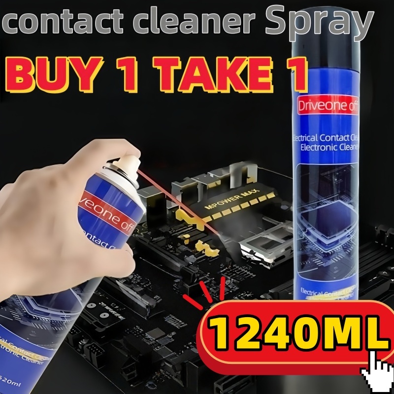 【BUY 1 TAKE 1】1240ML Contact Cleaner Electrical Wire Circuit Switch ...