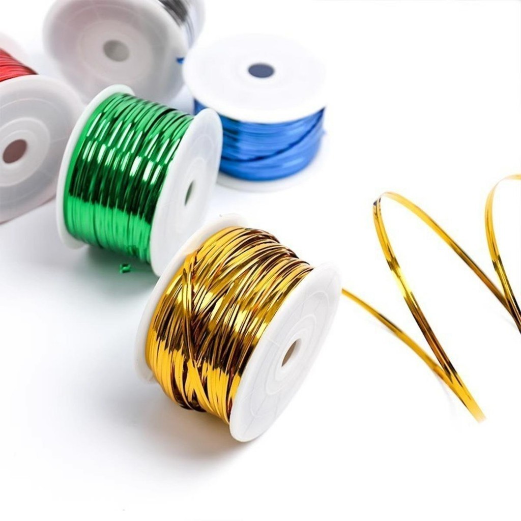 Metallic Twist Wire Diy Baking Gift Packaging 100 Yards/ Roll Packaging ...