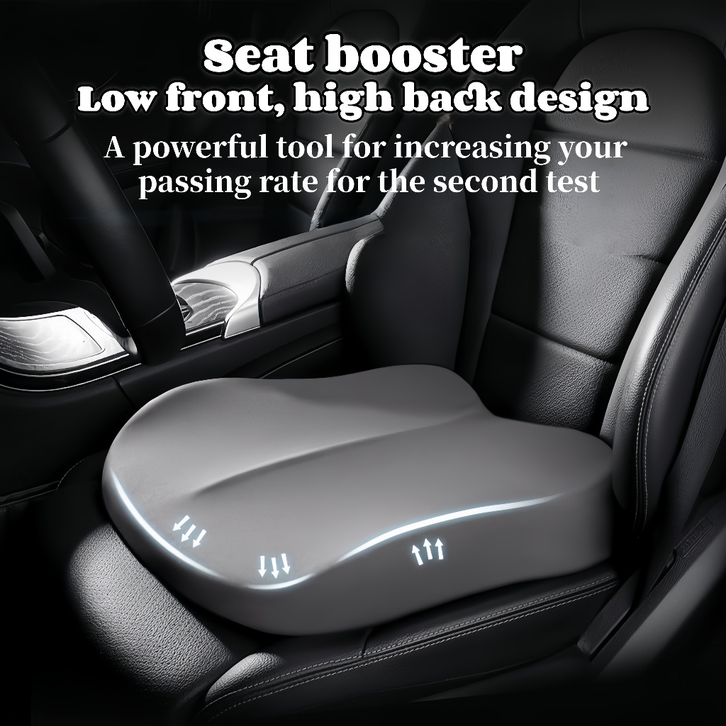 Universal Car Seat Cushion - Thick Height Booster Pad for Driver ...