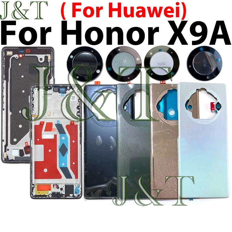 For Huawei Honor X9A Battery Back Cover Housing Middle Frame + LCD ...