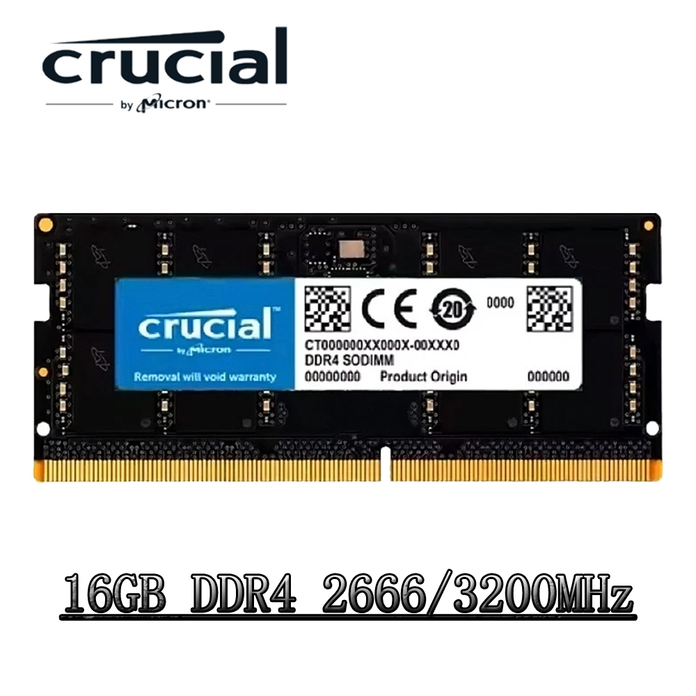 Crucial DDR4 RAM 16GB DDR4 2666MHz 3200MHz Laptop Memory SO-DIMM ...