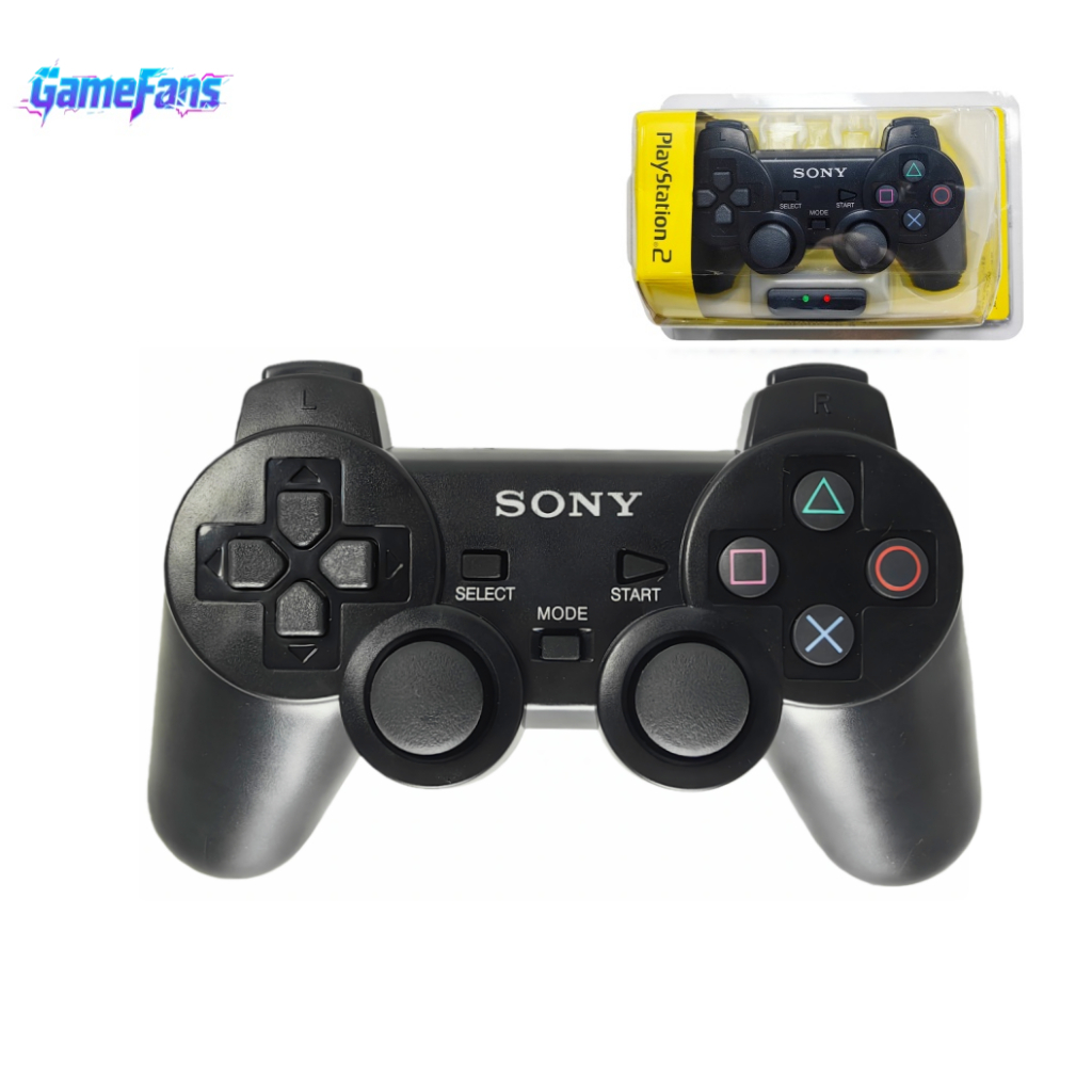 Suitable for PS2 Wireless Game Controller 2.4 GHz Connection Color Box ...