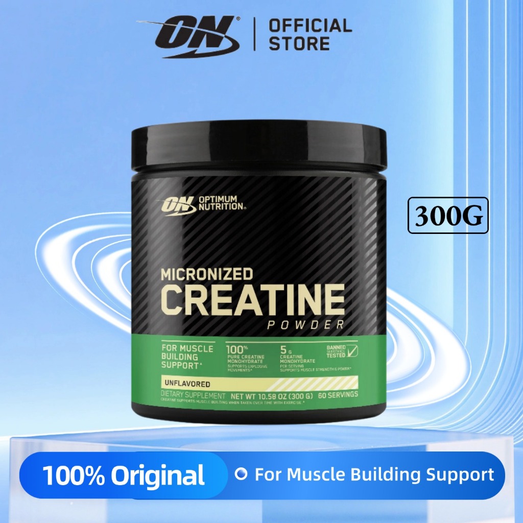 Optimum Nutrition Micronized Creatine Powder 300G,Supports ...