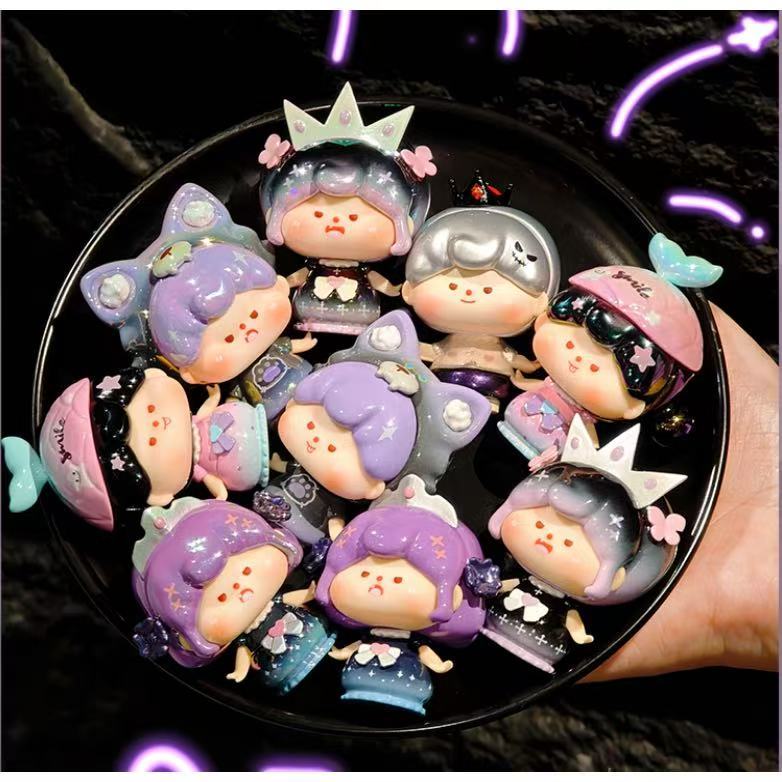 [16 pcs] MunMun Dark Fairy Tale Bad Guy Cute Particles Series Mystery ...