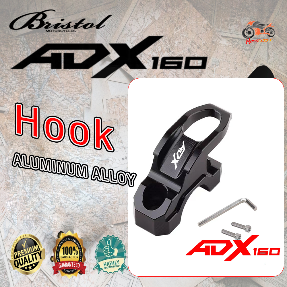 BRISTOL ADX 160 Hook motorcycle master pump aluminum alloy helmet hook ...