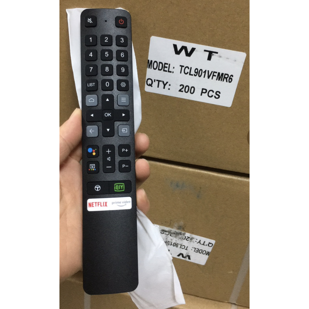 RC901V FMR6 Remote Control For TCL 65P615 65 Inch 4K HD Smart LED TV ...