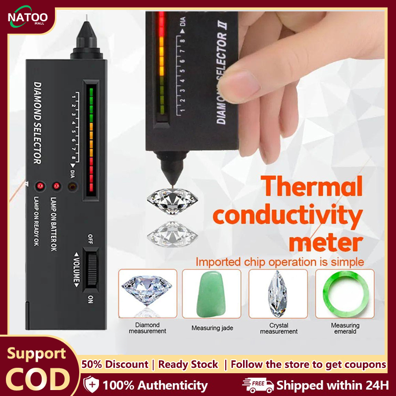 Professional High-Accuracy LED Diamond Tester Pen for Jewelry, Gold ...