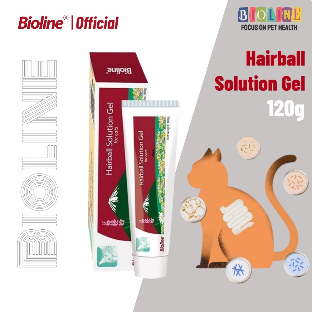 Bioline Hairball Solution Cat Grass Recipe 100g | Shopee Philippines