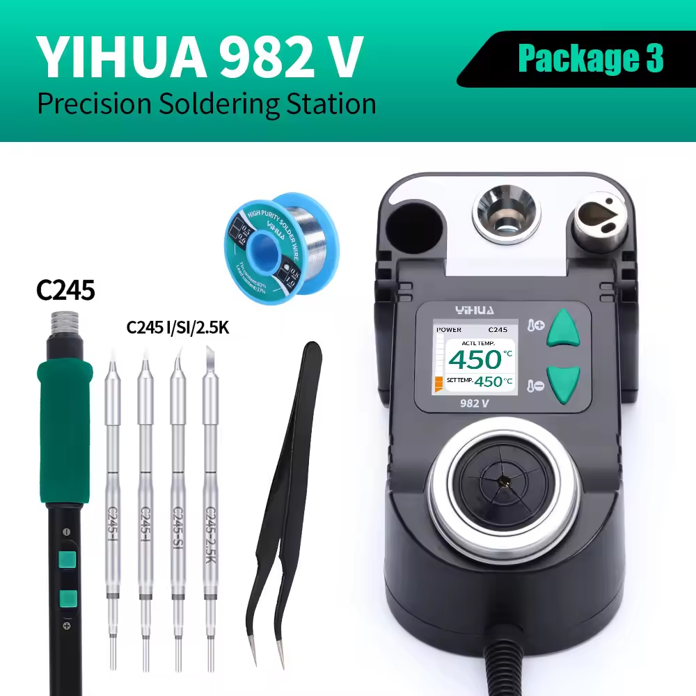 YIHUA 982-V Precision Soldering Station with Fast Heating Micro Fine ...