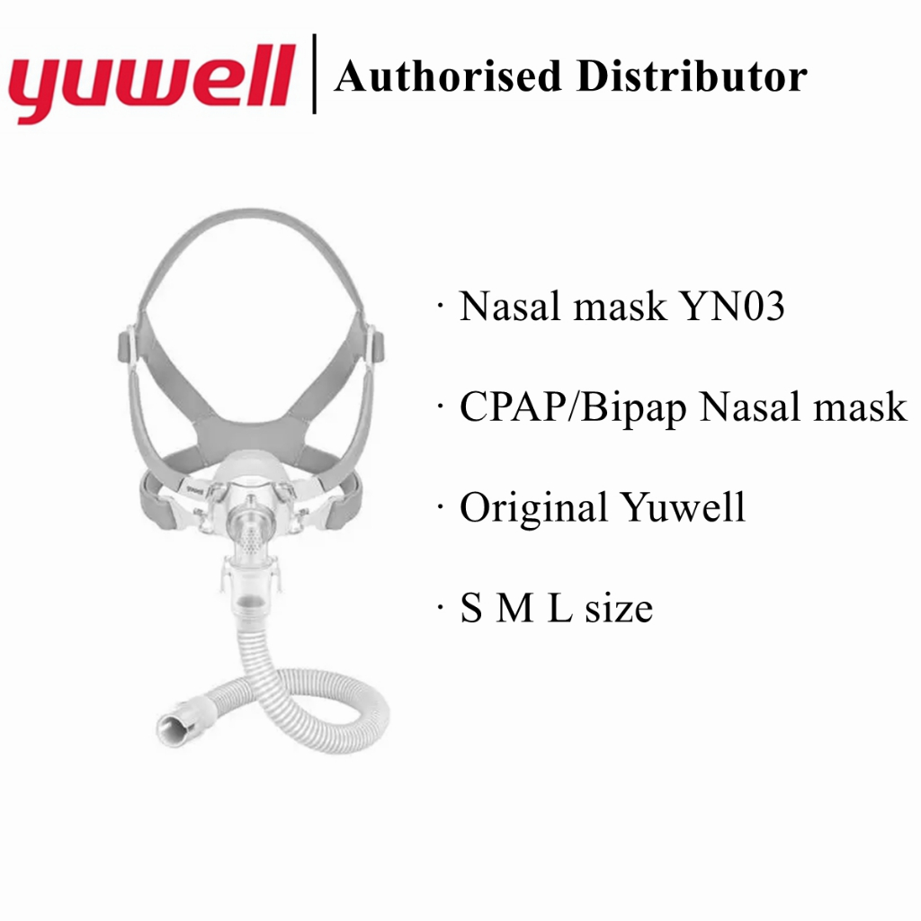 Yuwell YN-03 Nasal CPAP Mask (No forehead support) for APAP Bipap ...