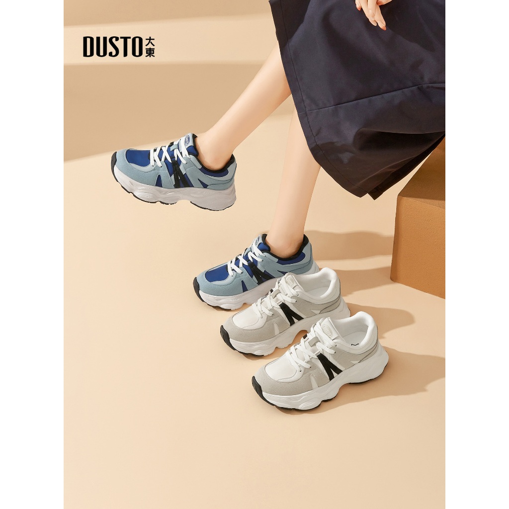 DUSTO Casual Sports Shoes Outdoor Flat Shoes Anti-slip All-match ...