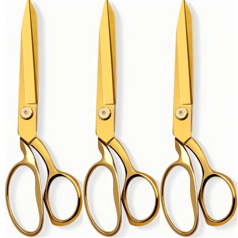 Golden Scissors Opening Ribbon Cutting Scissors Tailor Scissors Sewing ...