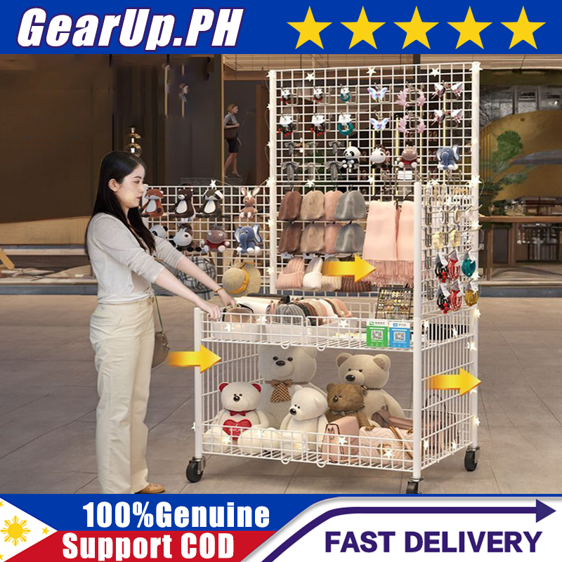 with Wheels Handcart Heavy Duty Sale Cart Rack Collapsible Bargain Rack ...