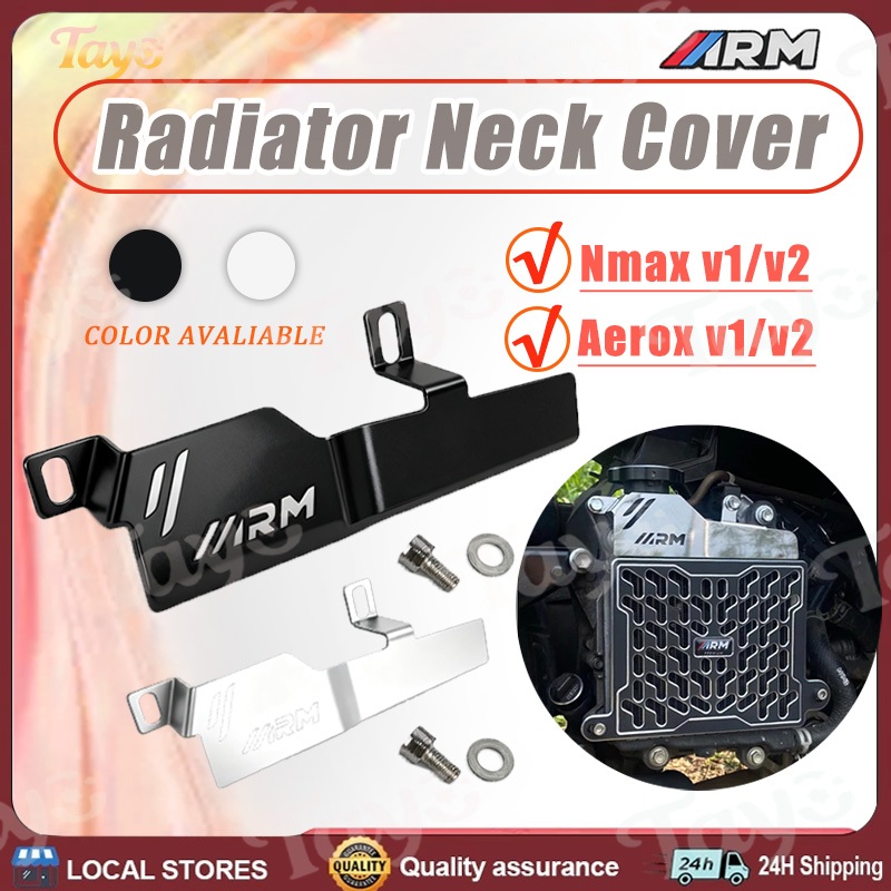 Aerox Nmax ARM Neck Radiator Cover Designed for V1&V2 Full CNC Easy ...