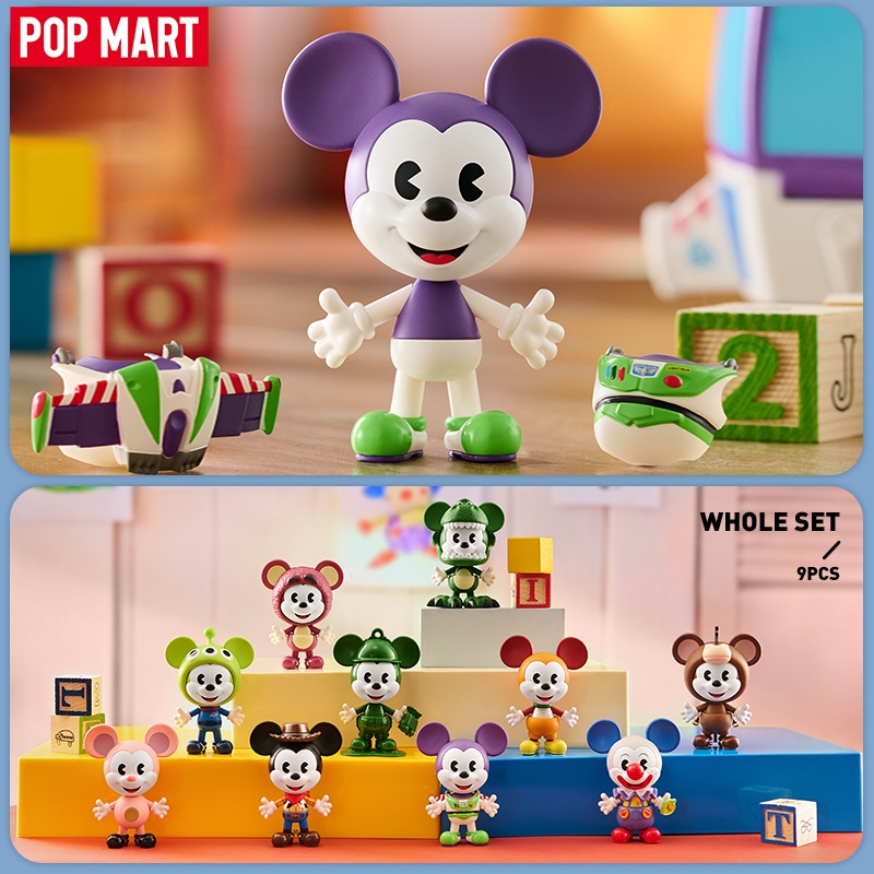 POP MART Disney Mickey Remixed: Mickey Meets Pixar Series Figures（whole ...