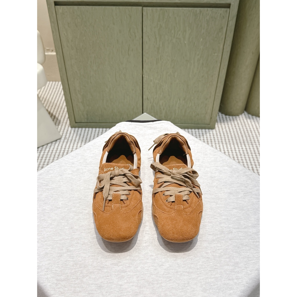 Acne Studios Ladies 2025 Autumn Catwalk Ballet Dance Shoes | Shopee ...
