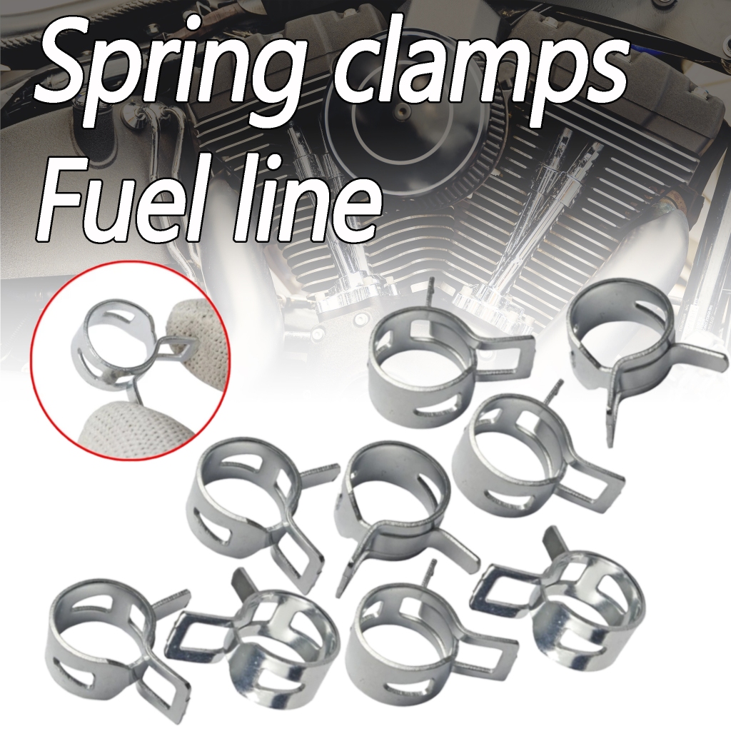 Spring clamps Fuel line clamps Hose Clamp For OD 10mm 7mm | Shopee ...