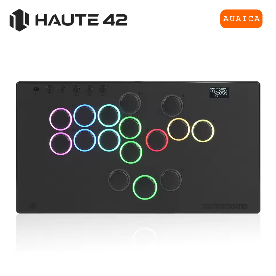 Haute42 E16 Mirrored Hitbox Leverless Controller For PC / PS4 / PS5 / Switch /Steam Arcade Stick ...