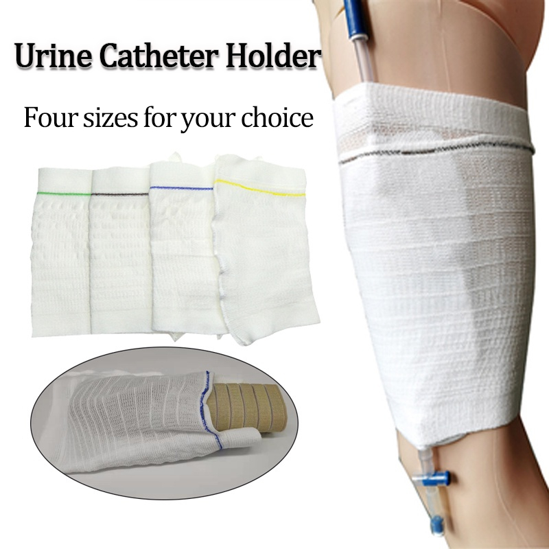 Leg Sleeve Catheter Bracket Breathable Elastic Band Urine Bag Leg Frame ...