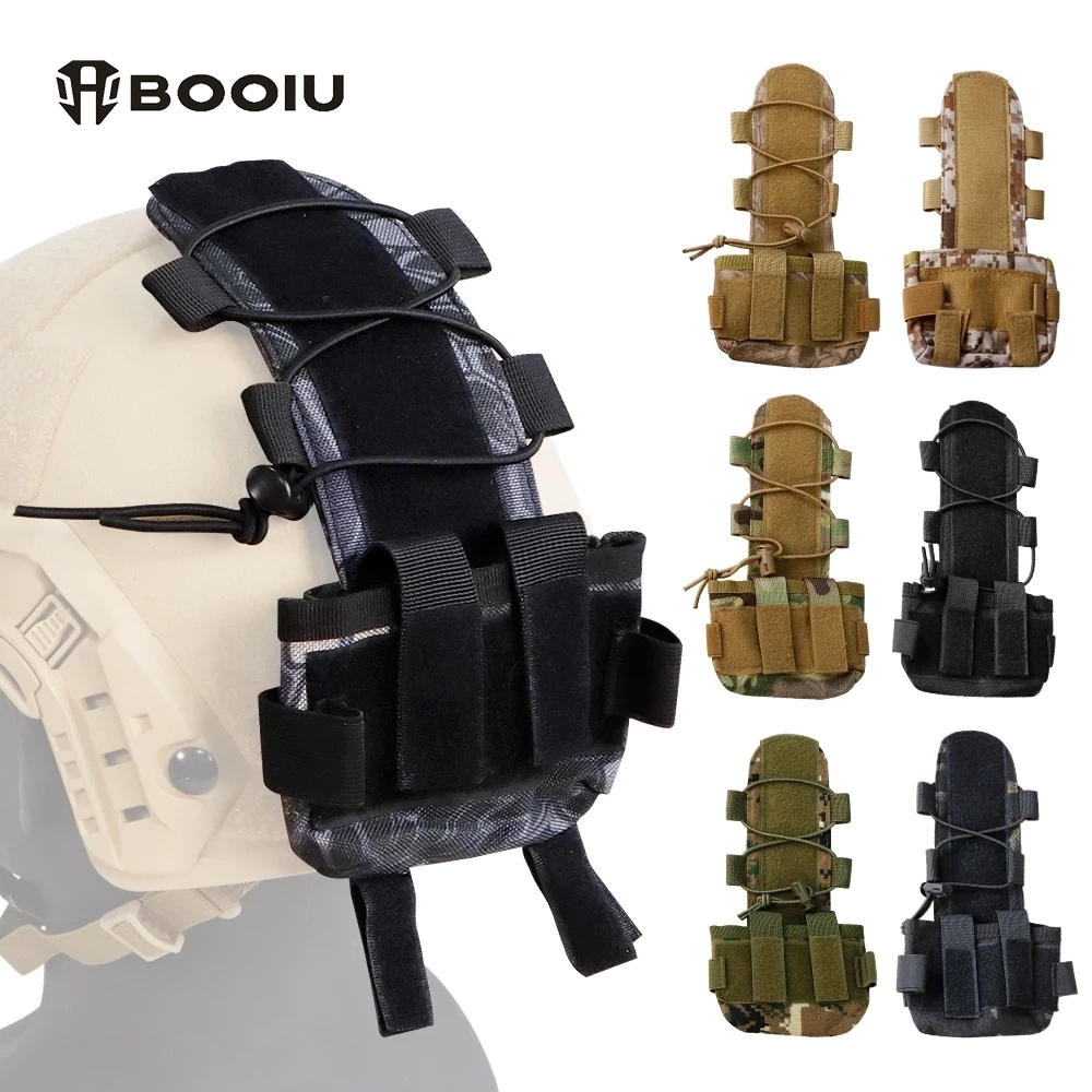 BOOIU Tactical Helmet MK2 Battery Pouch Fast Helmet Counterweight Pack ...