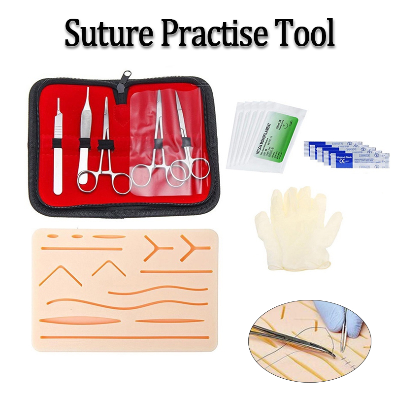 Medical Students Suture Practice Kit with Suture Practice Model ...