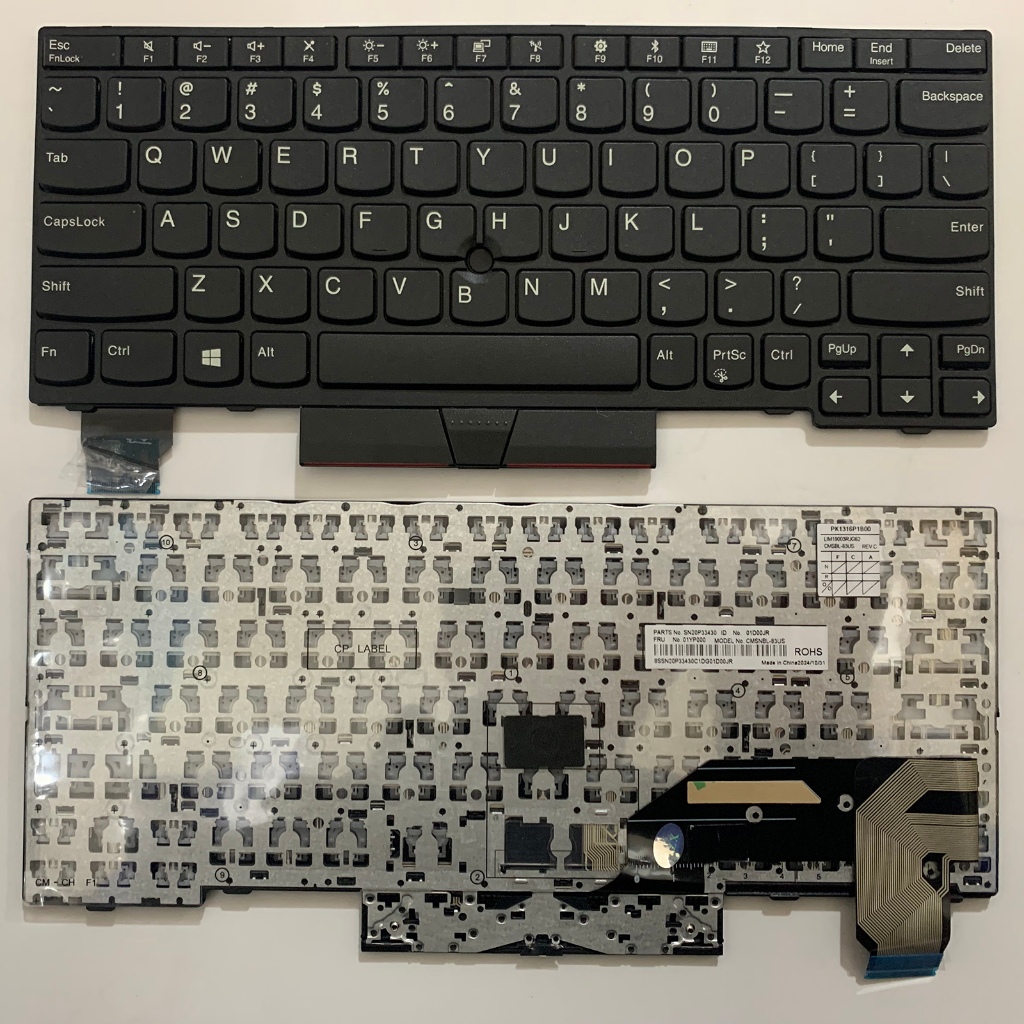 Laptop keyboard US Layout for Lenovo ThinkPad A285 X280 X390 X395 X13 ...