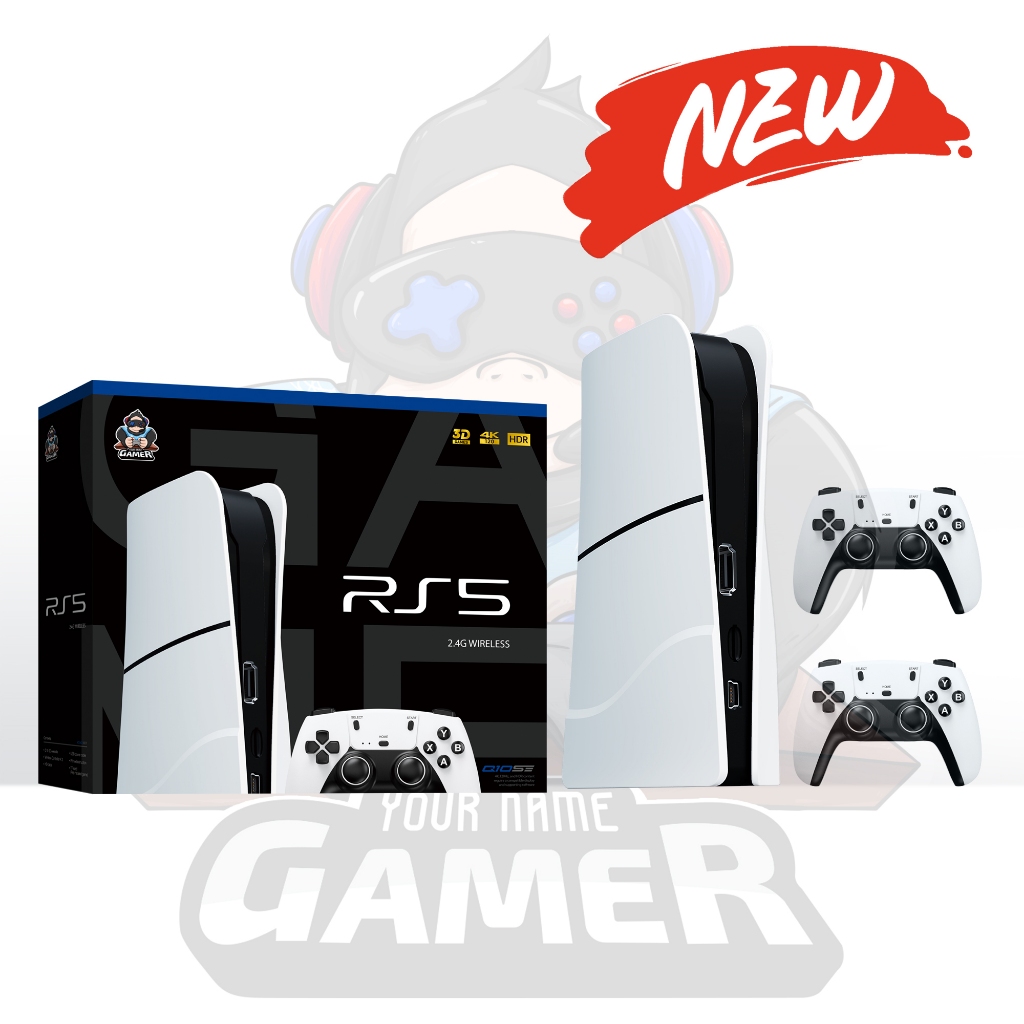 Bundle (Console with 2 Controllers) PlayStation PS5 Ultra HD 4K Output ...