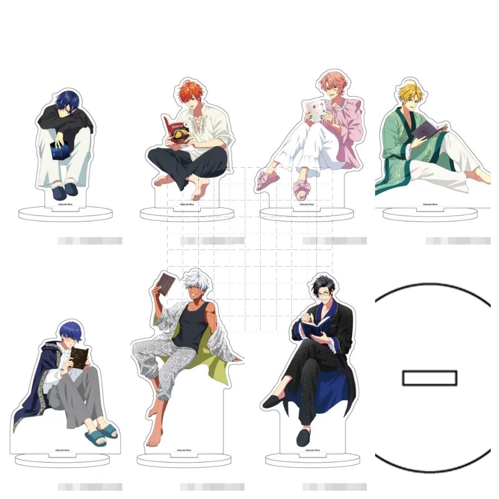 Obey Me! Acrylic Stand | Leviathan, Mammon, Satan, Beelzebub, Lucifer ...