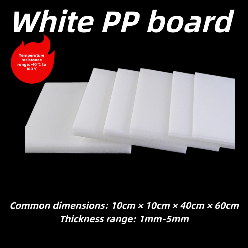 White PP Plastic Sheet – Polypropylene Board, Acid & Alkali Resistant ...