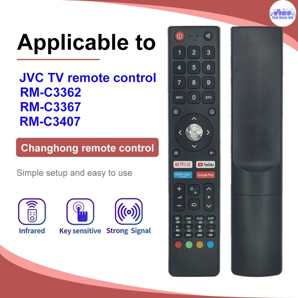 Remote Control for CHIQ TV JVC TV Remote Control L32H4CHANGHONG ...