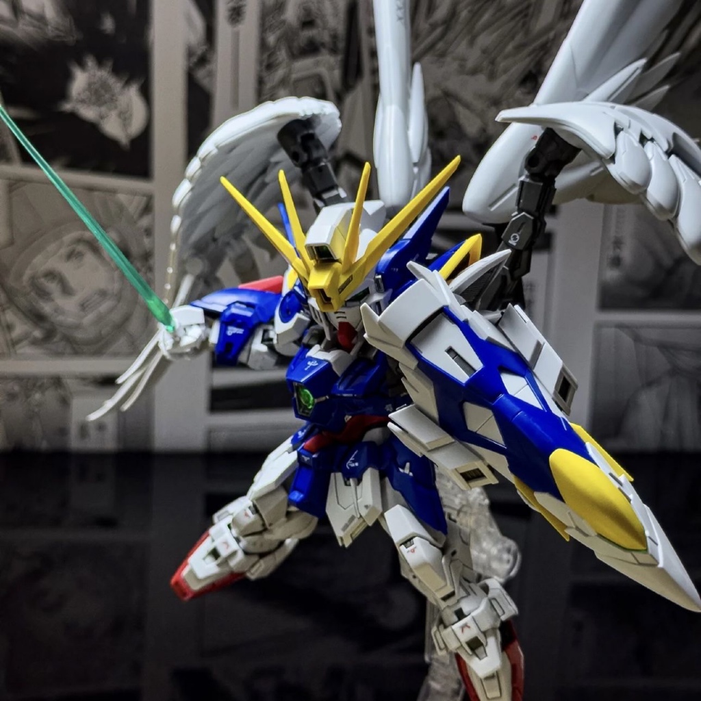 Repair Version High MGSD Flying Wing Zero Type Flying Wing Gundam Zero ...