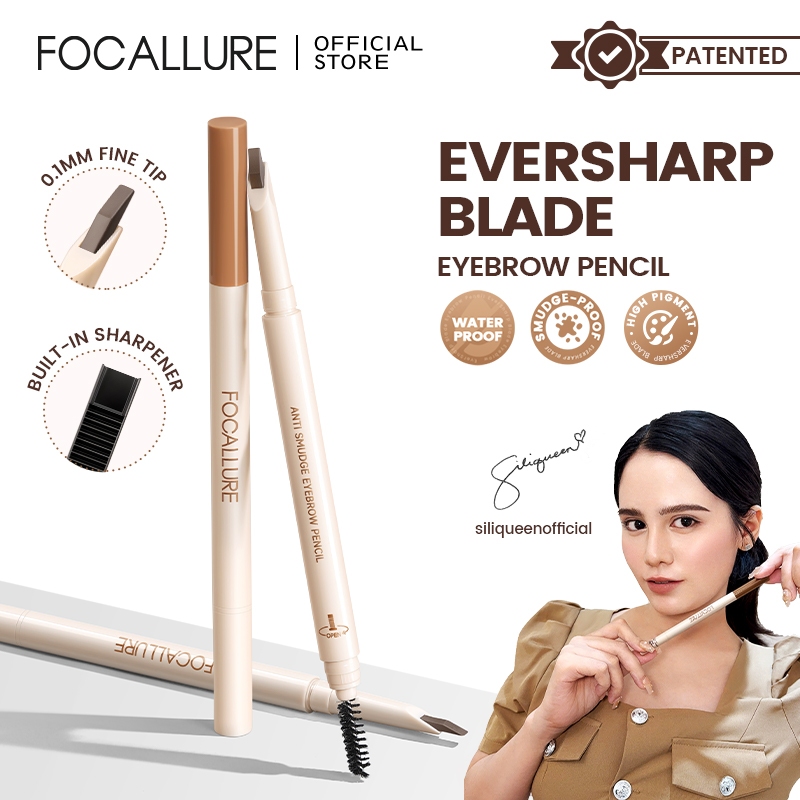 FOCALLURE EverSharp Blade Eyebrow Pencil Waterproof Smudge-proof High ...