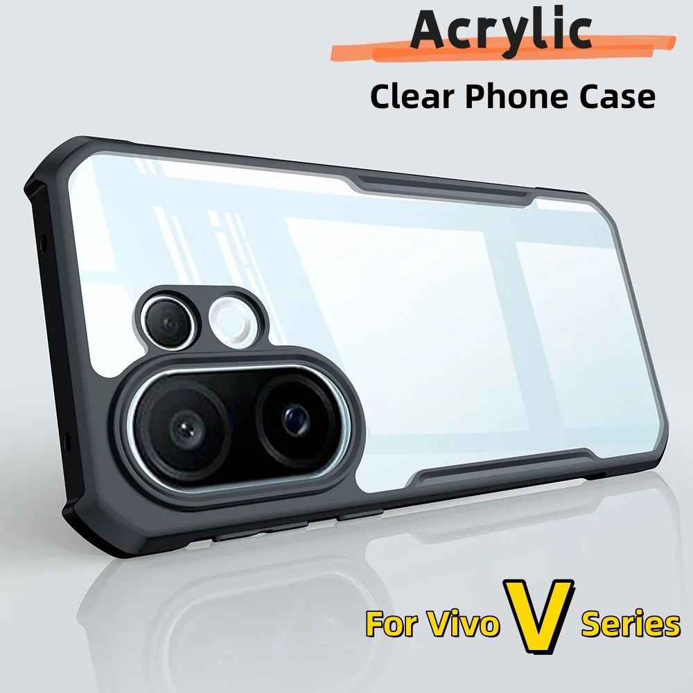 Acrylic Clear Casing For Vivo V60 V50 V40 V30 V29 Pro Lite E V 60 50 ...