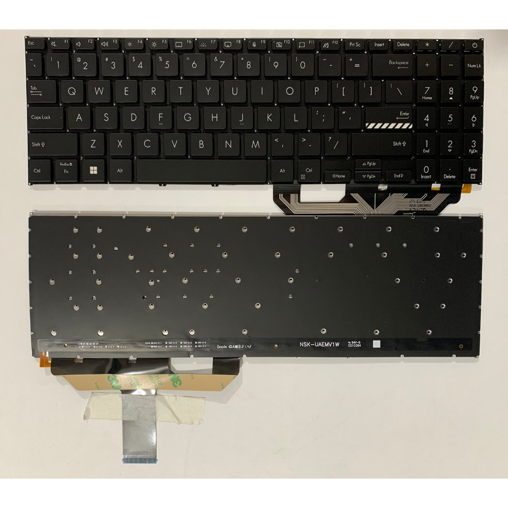 Laptop keyboard US Layout for Asus Vivobook X1502 X1502ZA X1503 X1503ZA ...