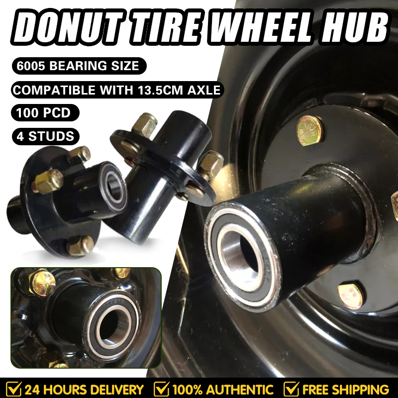 SIDE WHEEL HUB FOR MAGS 6205 LONG/SHORT SILVER/BLACK JAPANS HIGH ...