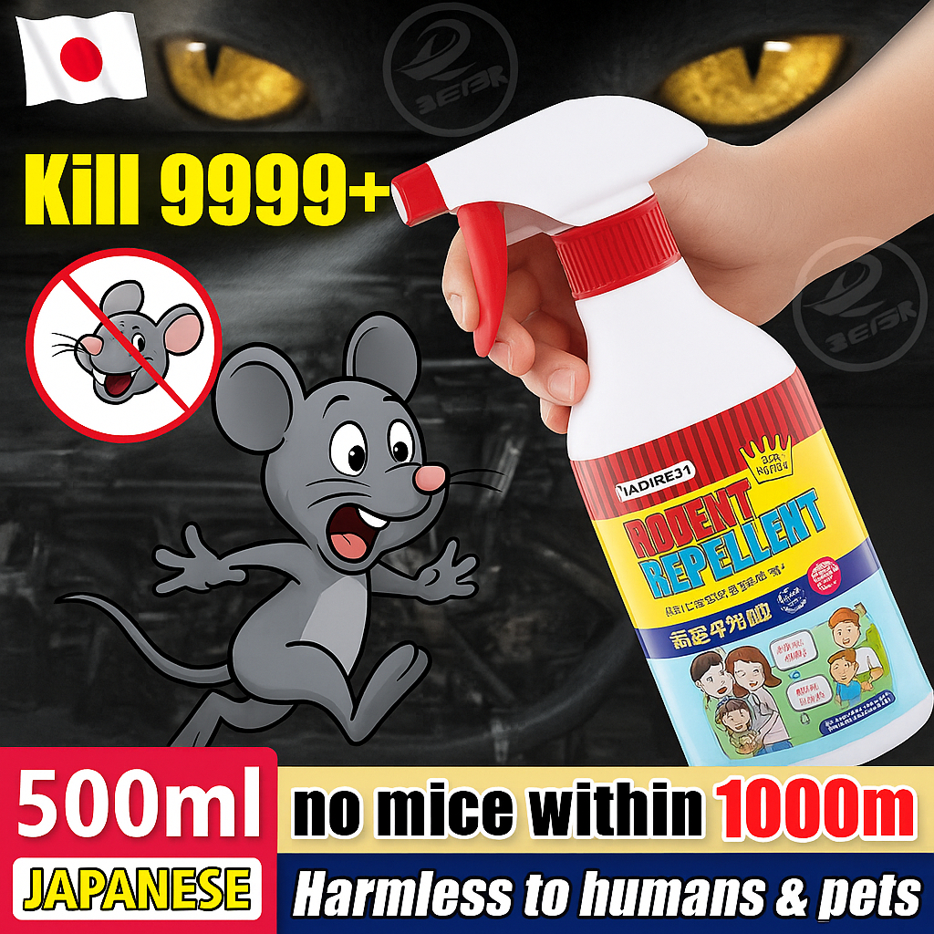 Japan 500ml Rat Repellent Spray Mouse Spray Killer Poison Killer Rat ...